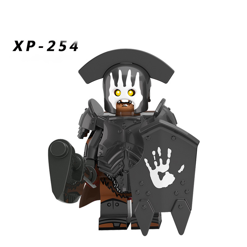 Hobbit Series Minifig Accessories Weapon Helmet Cloak Building Blocks
