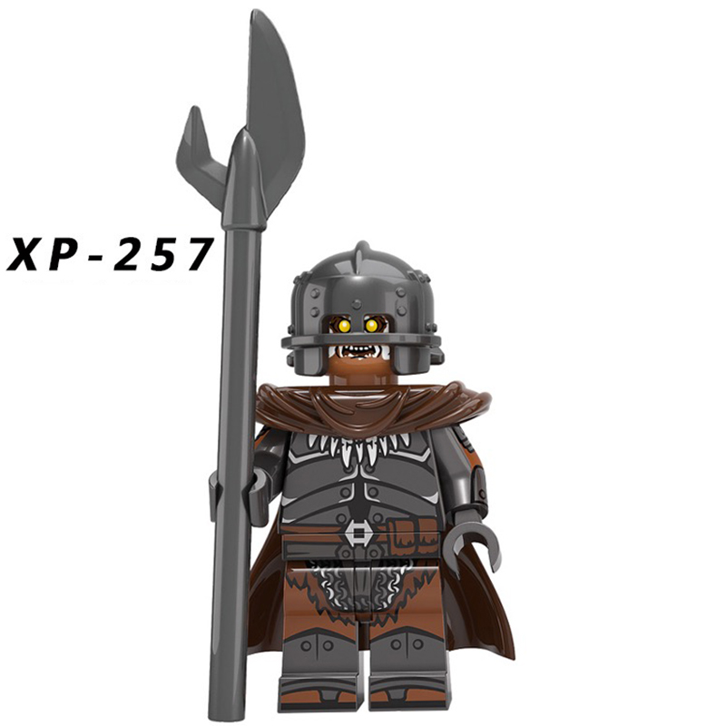 Hobbit Series Minifig Accessories Weapon Helmet Cloak Building Blocks