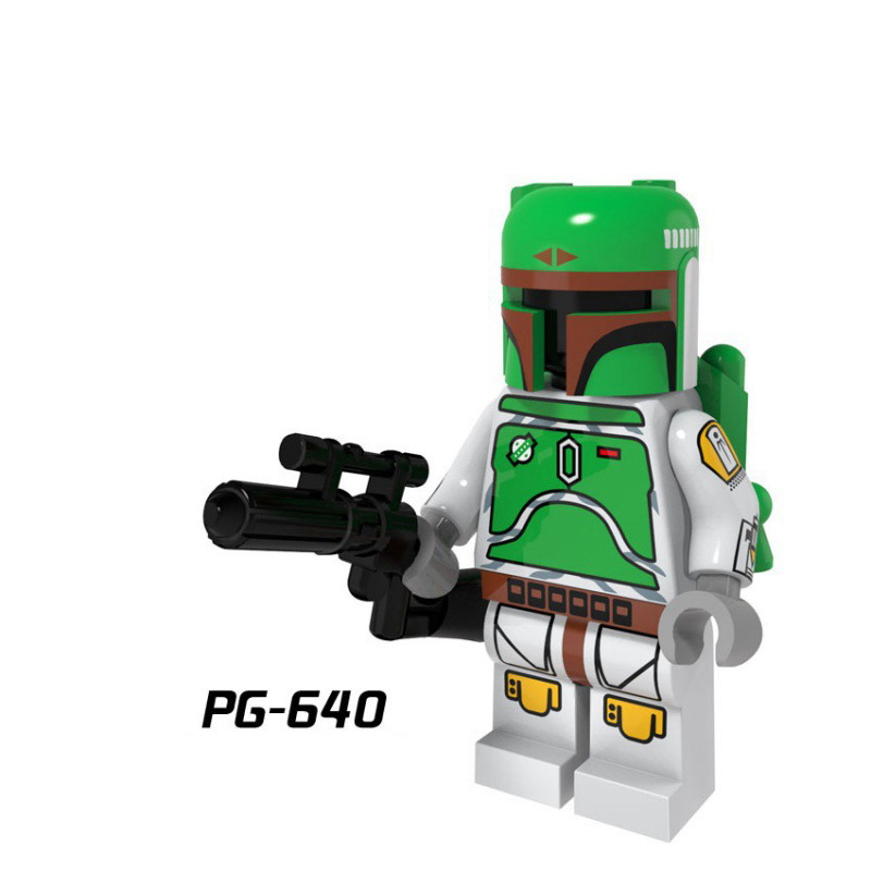 American Science Star Wars Series Minifigs Bricks War Gun Compatible