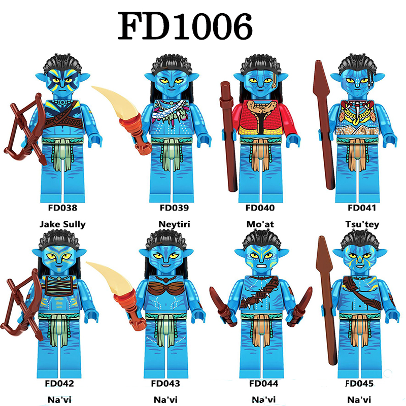 FD1006 Avatar Movie Nettini Jack Sutai Assembly Children Boys Girls Toy