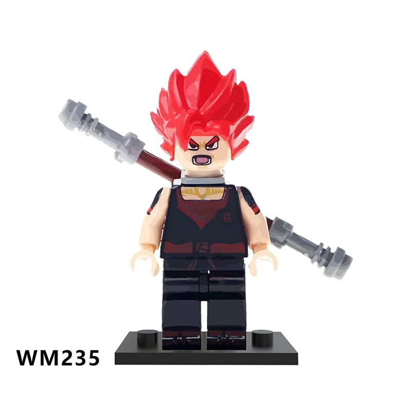 Japan Anime Dragoned Ball Tranx Son Goku Bricks Kids Toys Compatible