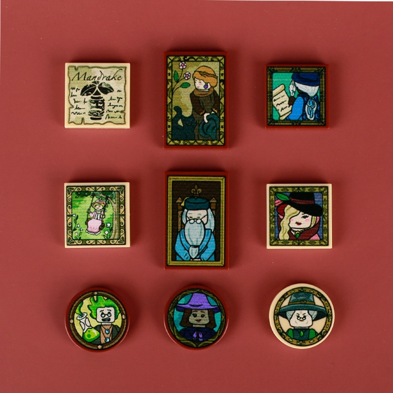 Wizard Series Printed Bricks