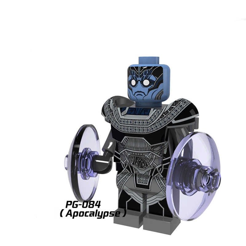 New Marvel Superhero Nightcrawler Magneto Mini Kits Toys Action Figures