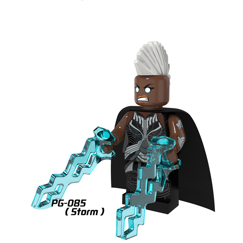 New Marvel Superhero Nightcrawler Magneto Mini Kits Toys Action Figures