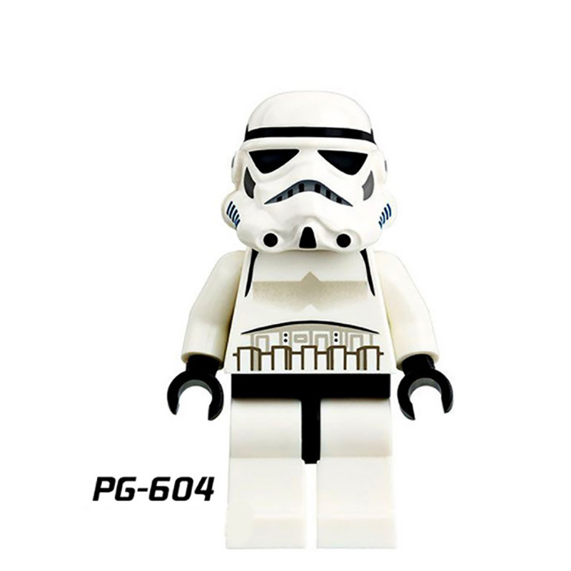 Star Wars Series Minifig Bricks Luke Palpatine Trooper Spark Children