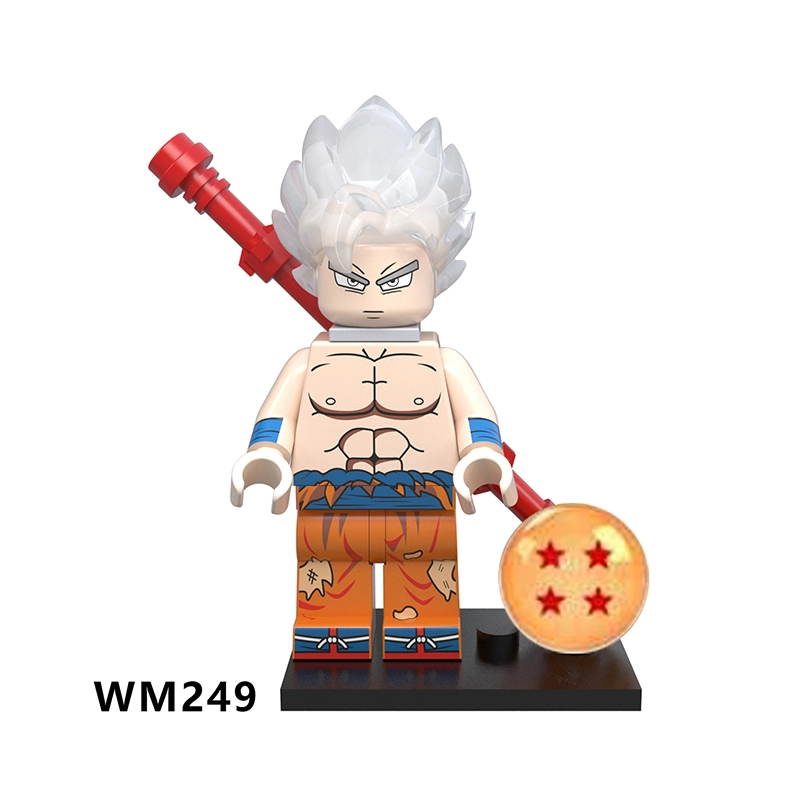 Japan Anime Dragoned Ball Super Saiyaned Bricks Kids Toys Compatible