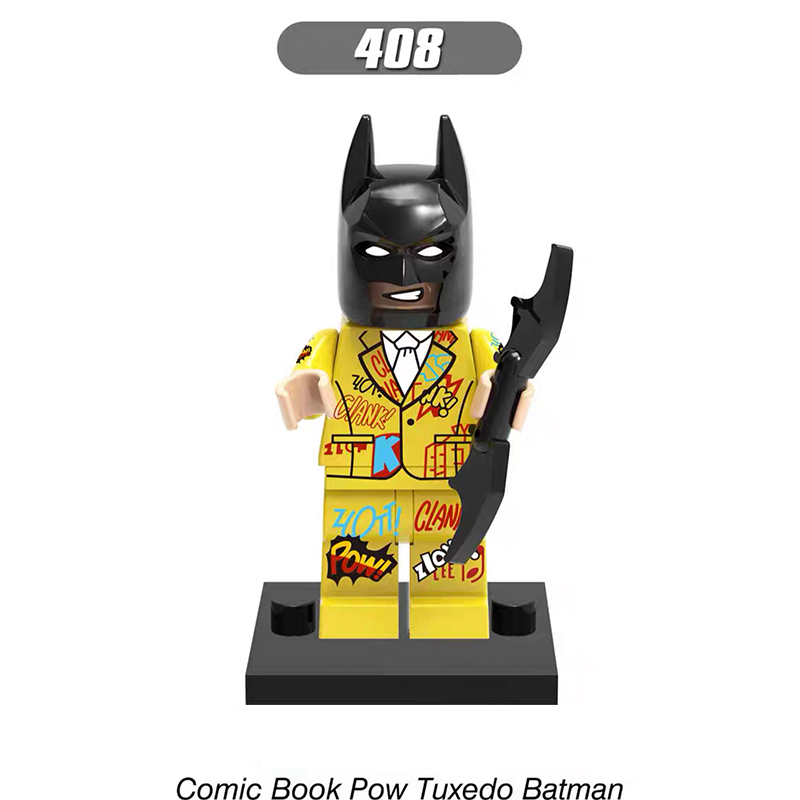 American Movie Superhero Batman Bricks Assembly Kids Deroction Kits