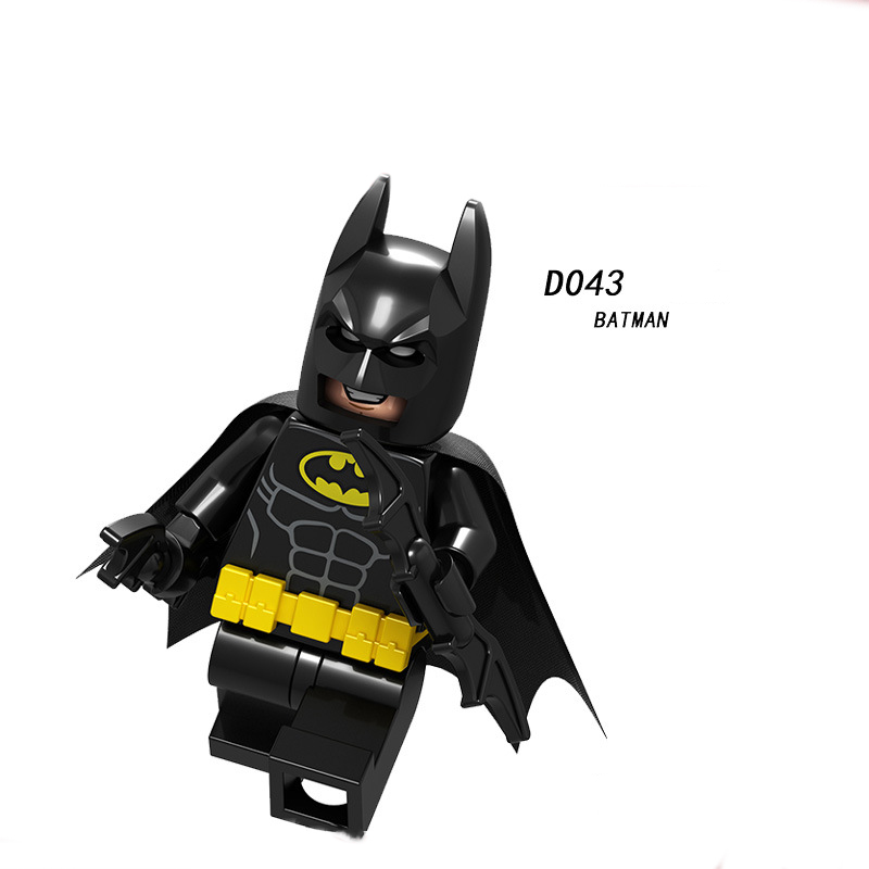 8PCS Super Hero Series American Movie Batman Model Kids Bricks Gifts
