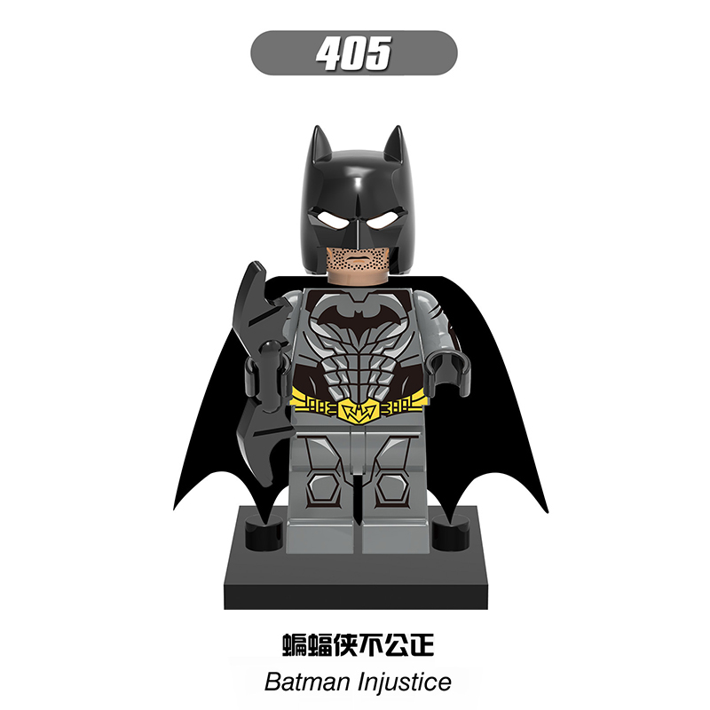 American Movie Superhero Batman Bricks Assembly Kids Deroction Kits
