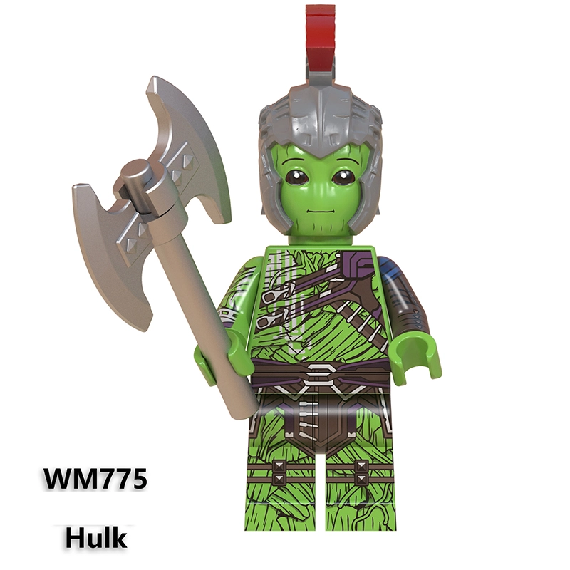 Superhero Series Deadpool Bucky Thor With Bathrobe Assemble Kids Bricks