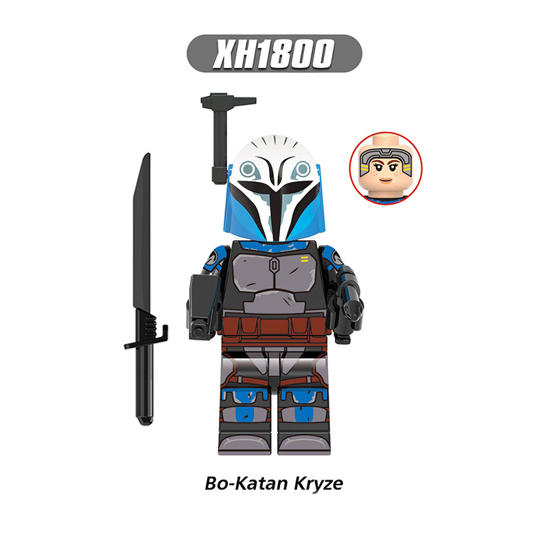 American Movie Stormtrooper Minifig Bricks Weapon Accessories Compatible