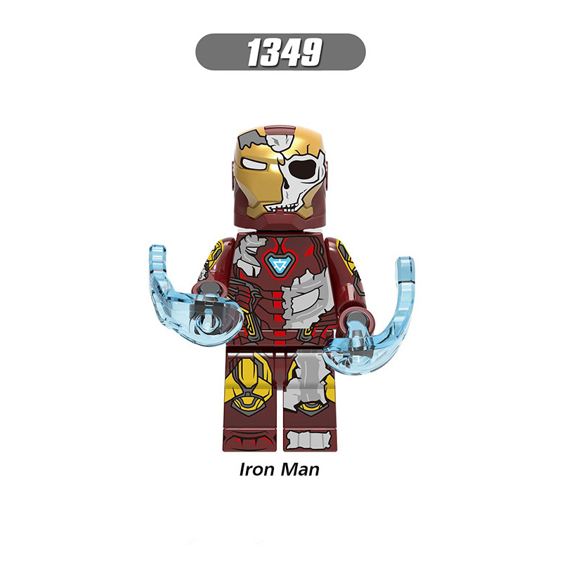 American DC Michelle Jones Iron Man Superheroes Minifigs Kids Bricks