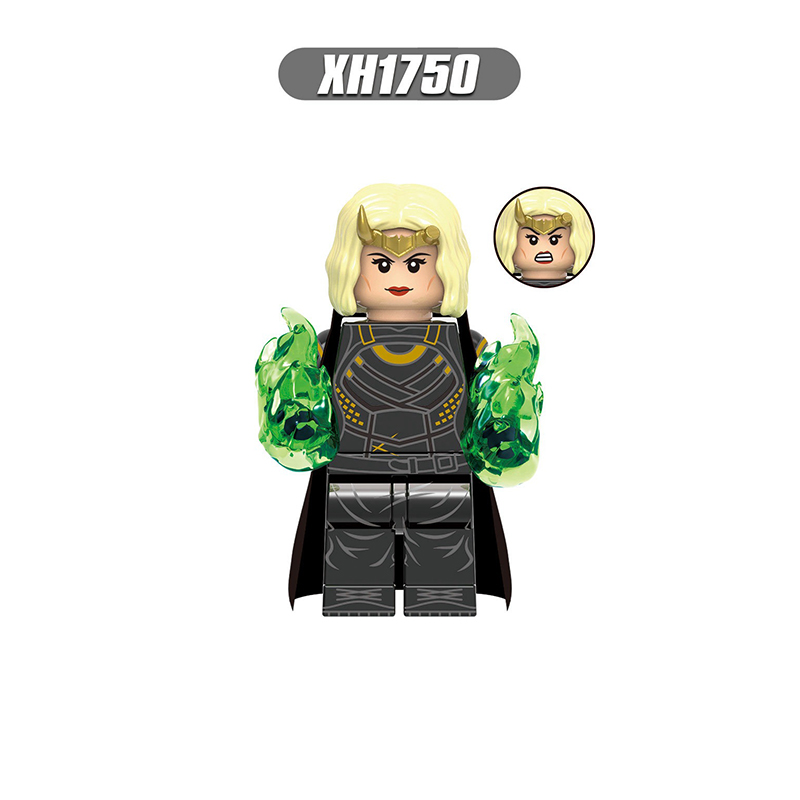 Marvel Movie Loki Minifigs Bricks Kits Kids Birthday Toys Compatible