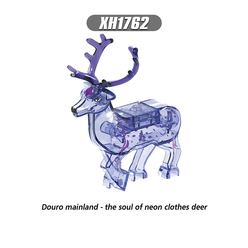 Douro Mainland Spirit Deer Mini Model Bricks Kits Kids Toys Compatible