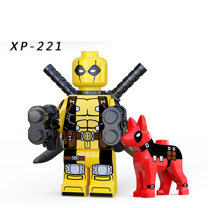 DC US Movie New Mutants Deadpool Wade Model Kids Bricks Kits Compatible