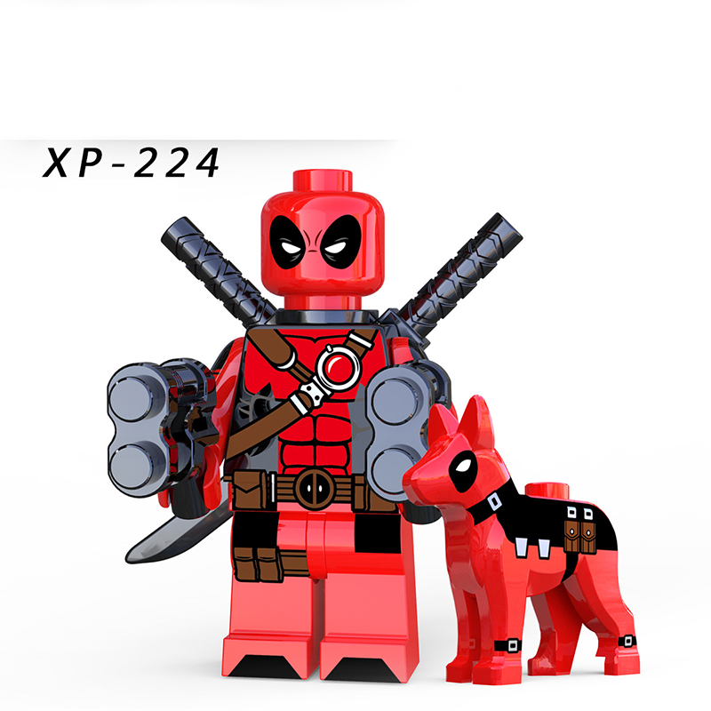 DC US Movie New Mutants Deadpool Wade Model Kids Bricks Kits Compatible