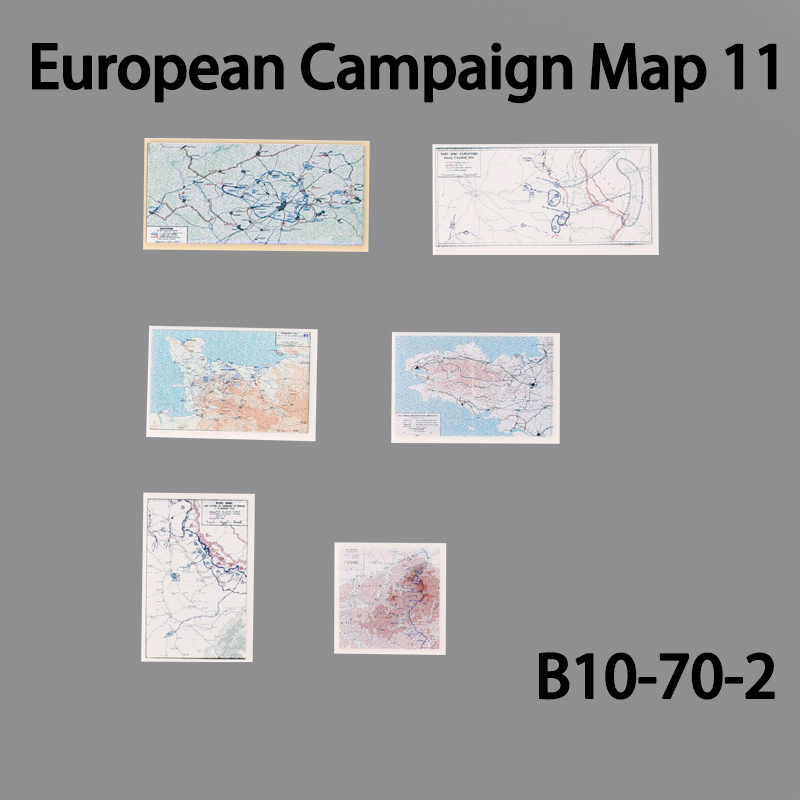World Wars II European Campaign Map Collection Compatible Bricks Kids