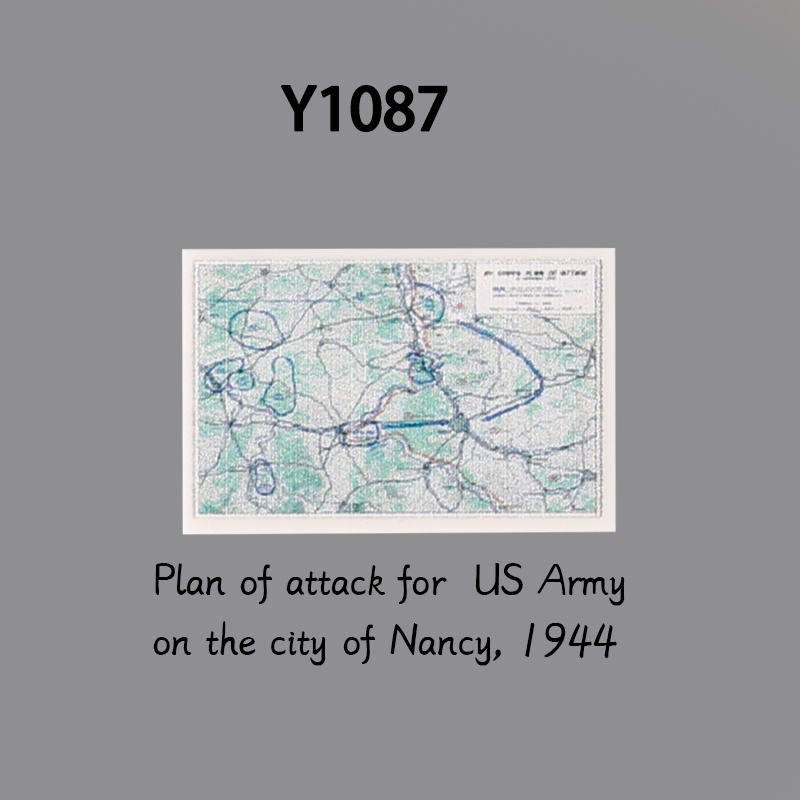 Operation Normandy Campaign Map Murals Collection Children Bricks Kits