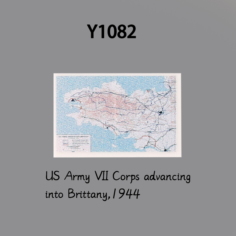 World Wars II European Campaign Map Collection Compatible Bricks Kids