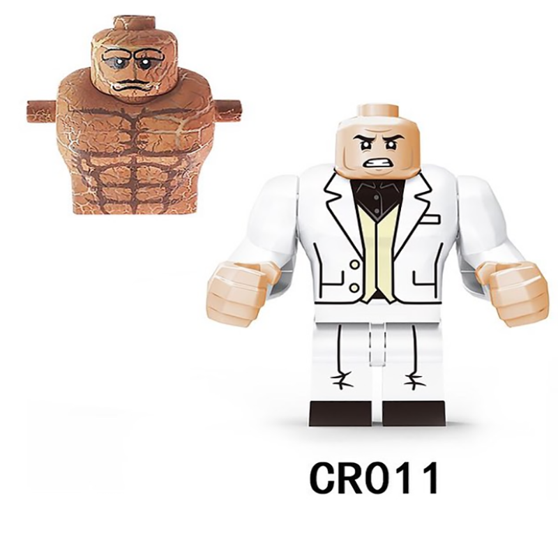 DC Comics Supervillains Thanos Kingpin Minifigs Bricks Compatible Toys
