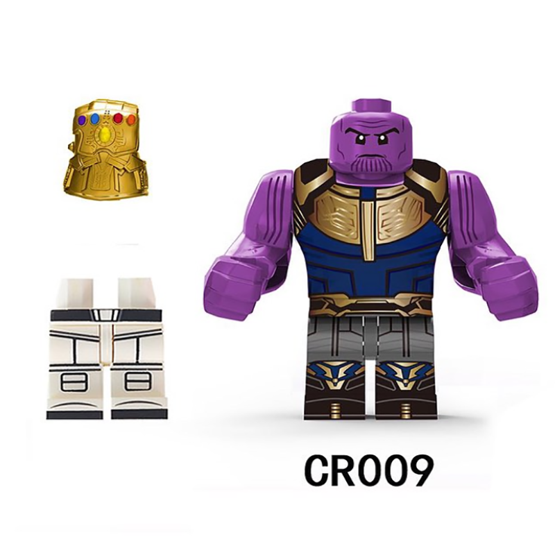 DC Comics Supervillains Thanos Kingpin Minifigs Bricks Compatible Toys