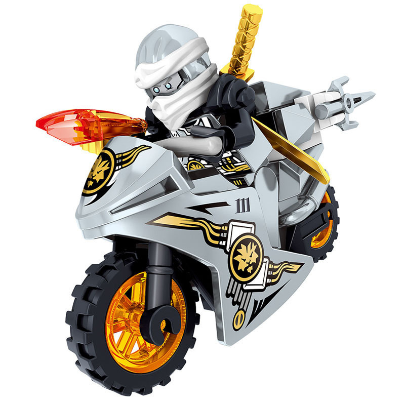 Phantom Ninja Games Series Minifigs Bricks Army Soldiers Helmet Hammer