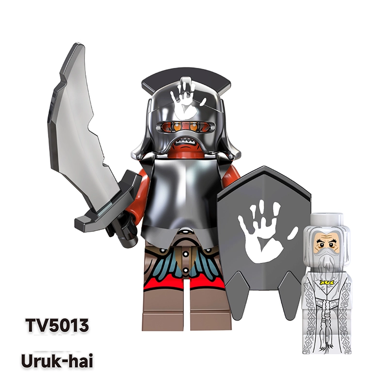The Lord of the Rings LOTR Minifigures Building Blocks Dwarf Warrior ...