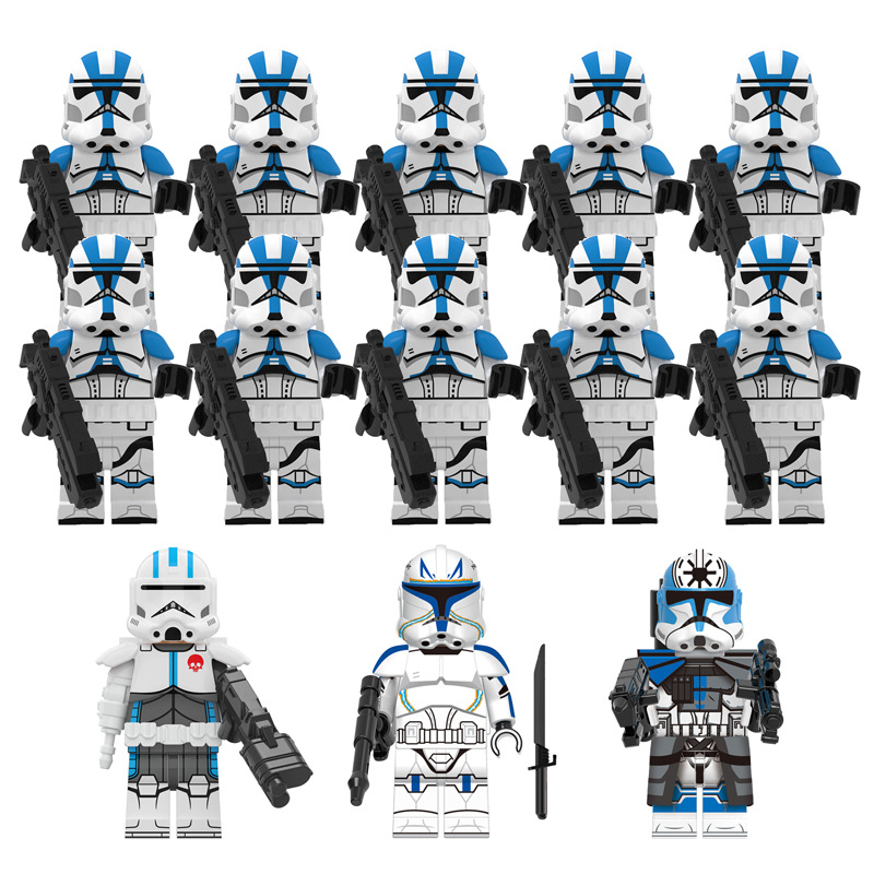 Star Wars Series Minifig Bricks Gun Weapon Accessories Compatible