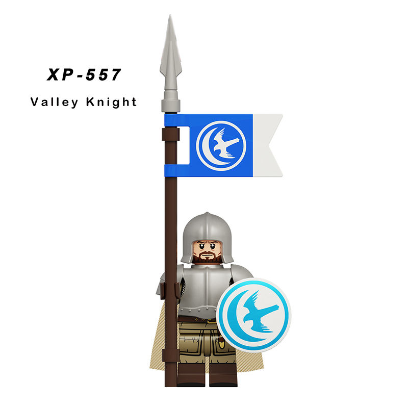 Game Of Thrones Series Minifigs Bricks Accessories Weapon Helmet Cloak