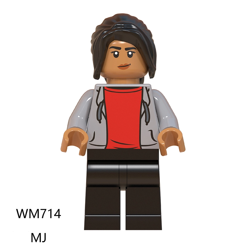 Superheroes DC Movie Nicker Furry Minifigs Happy Hagon Kids Bricks