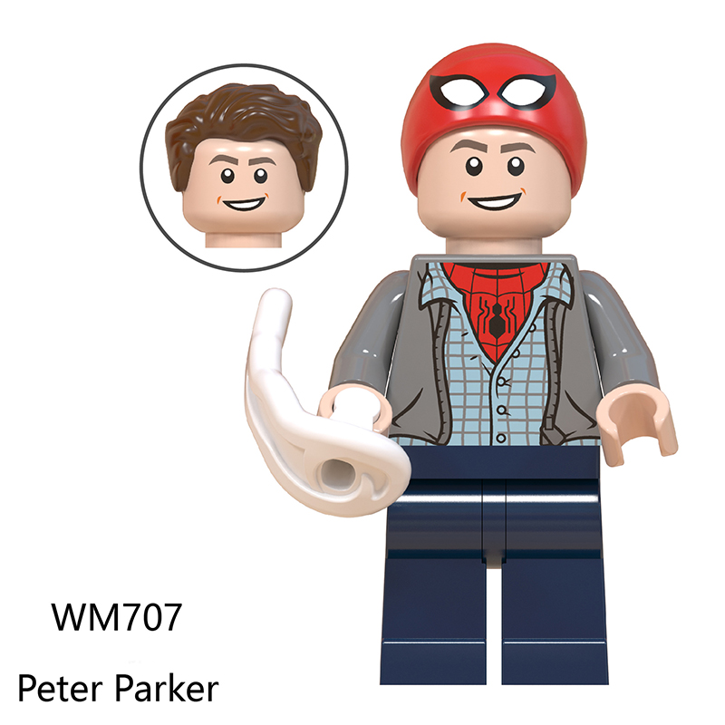 Superheroes DC Movie Nicker Furry Minifigs Happy Hagon Kids Bricks