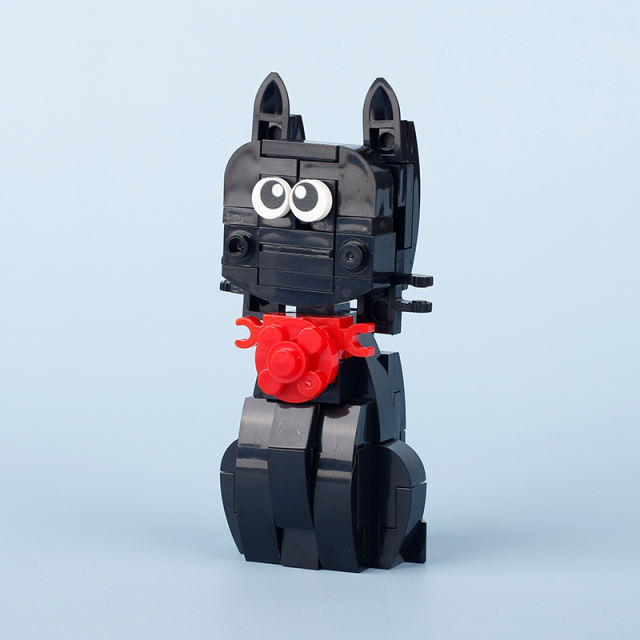 Japanese Anime Kiki's Delivery Service Series Jiji Figures Bricks