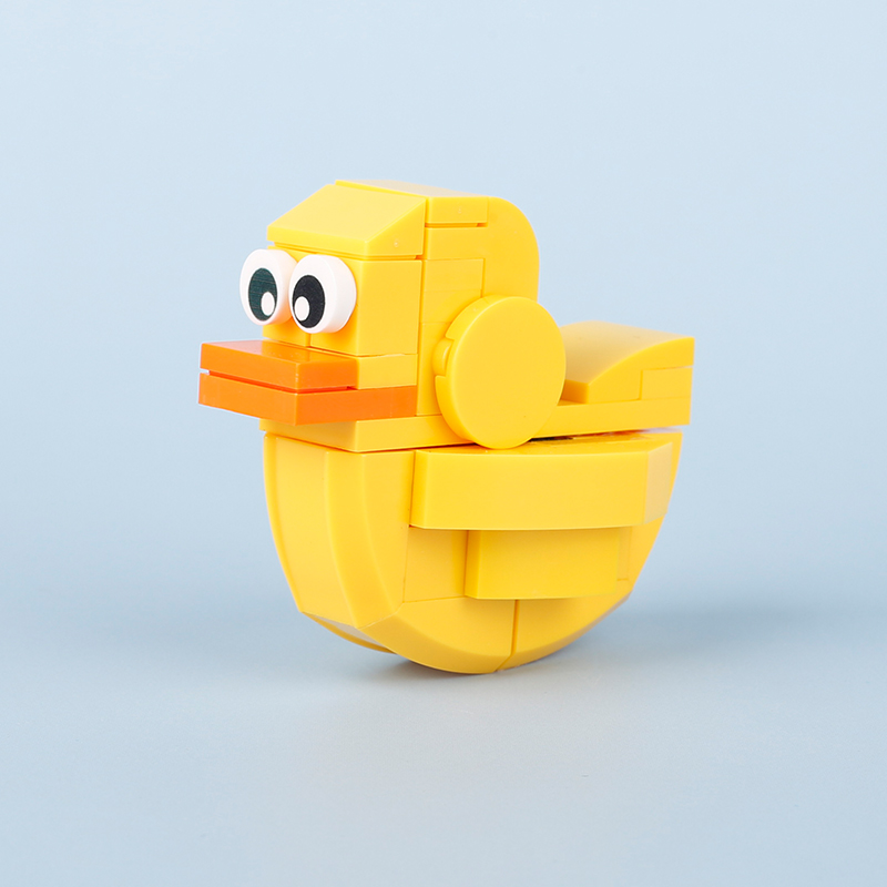 City Animal Little Yellow Duck Building Blocks Figure Compatible Parts