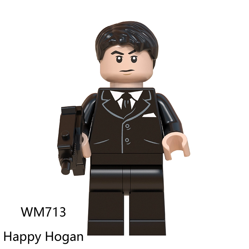 Superheroes DC Movie Nicker Furry Minifigs Happy Hagon Kids Bricks