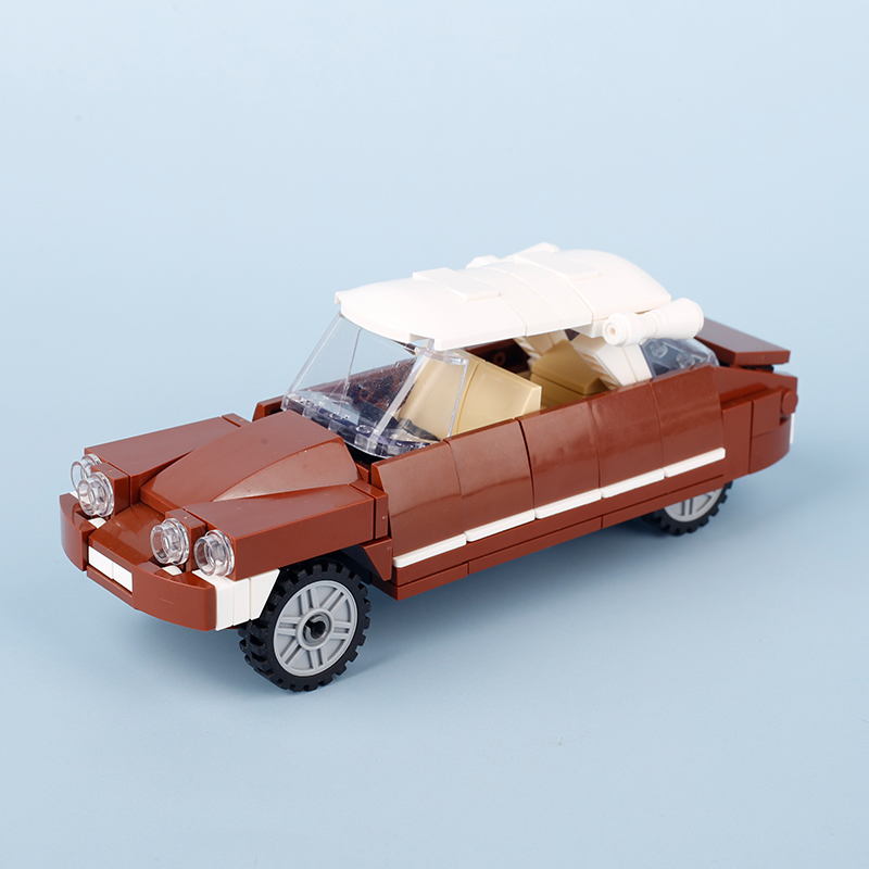 City Luxury Car Series Citroen DS Minifigs Bricks Kids Kits Toys