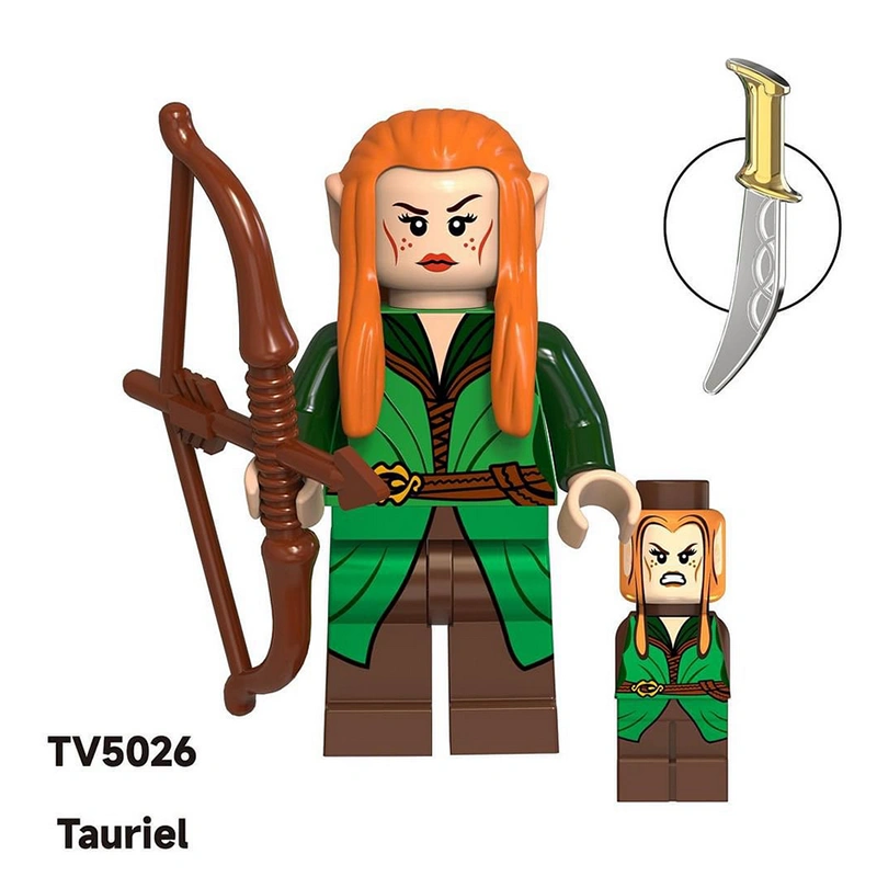 The Lord of the Rings LOTR Minifigures Building Blocks Dwarf Warrior ...