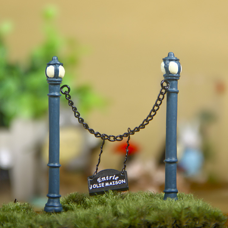 Double Post Fence Model Toys Gifts