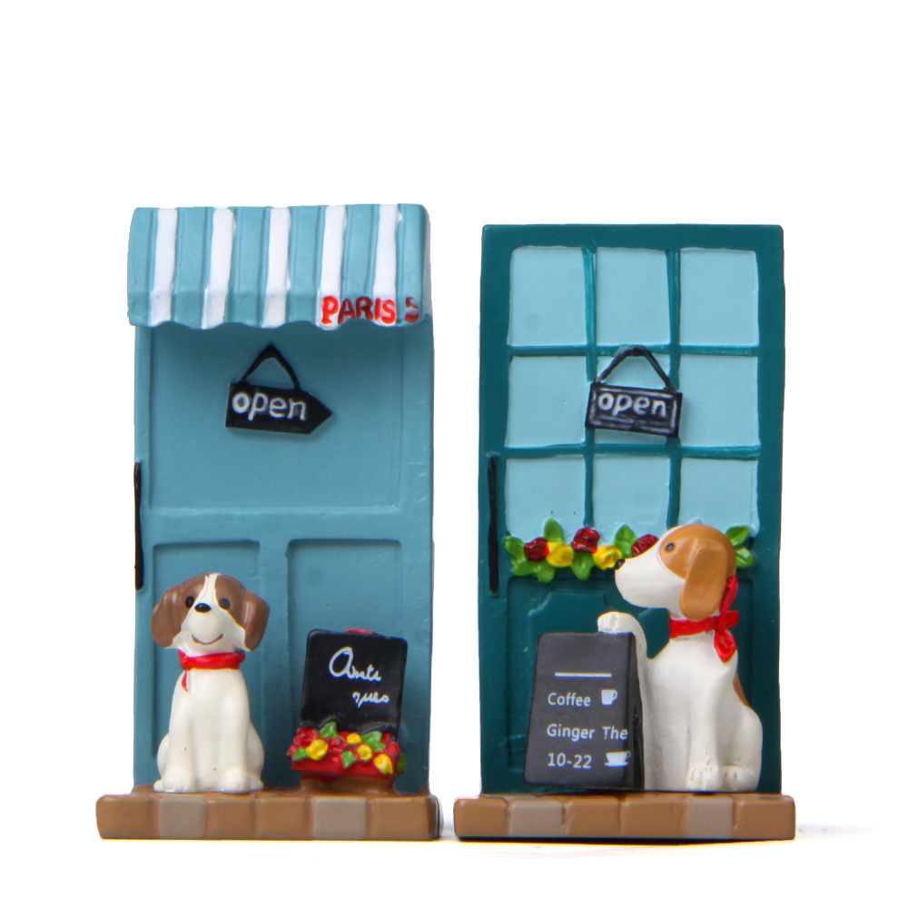 Puppy Phone Booth Billboard Toy Decoration Children Gift