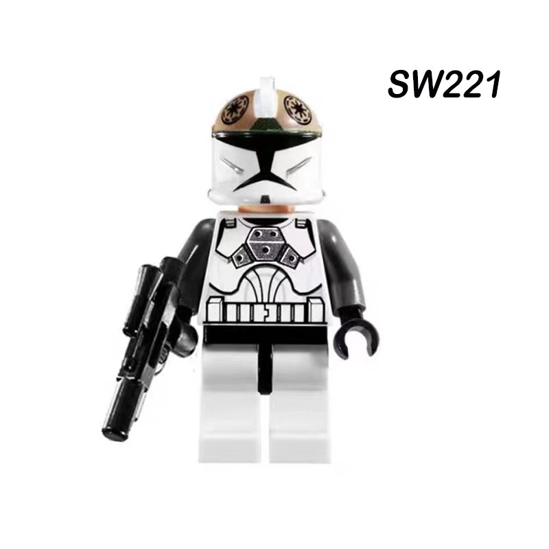 Star Wars Series Minifigs Bricks Scout Troopers Commander Shadow