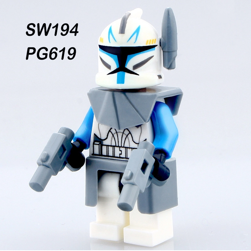 American Science Star Wars Series Minifigs Bricks War Gun Compatible