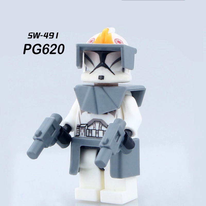 American Science Star Wars Series Minifigs Bricks War Gun Compatible