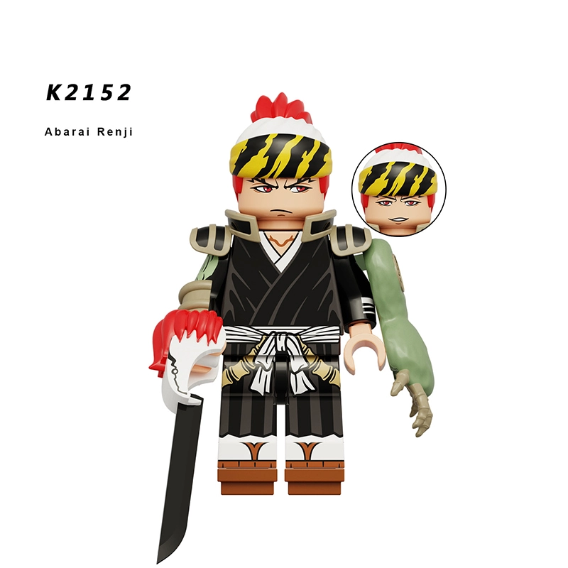 Bleach Anime Sousuke Renji Minifigs Bricks Kids Collection Model Kits