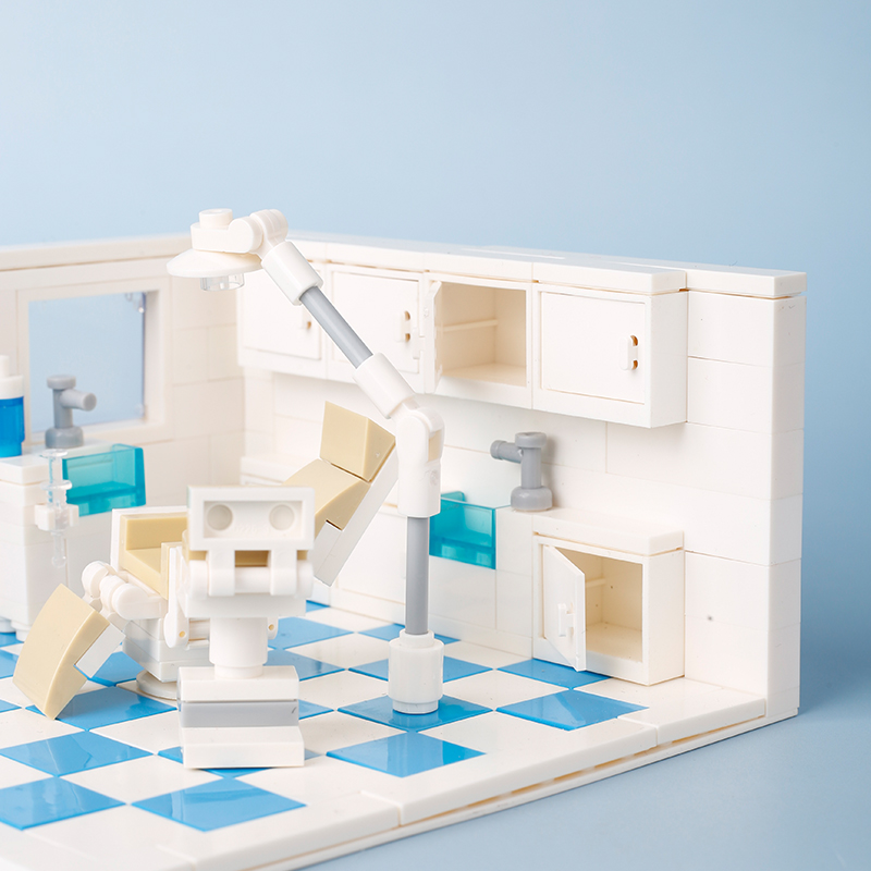 Dental Clinic Chair Room Kit Hospital Scene Bricks Kids Kits