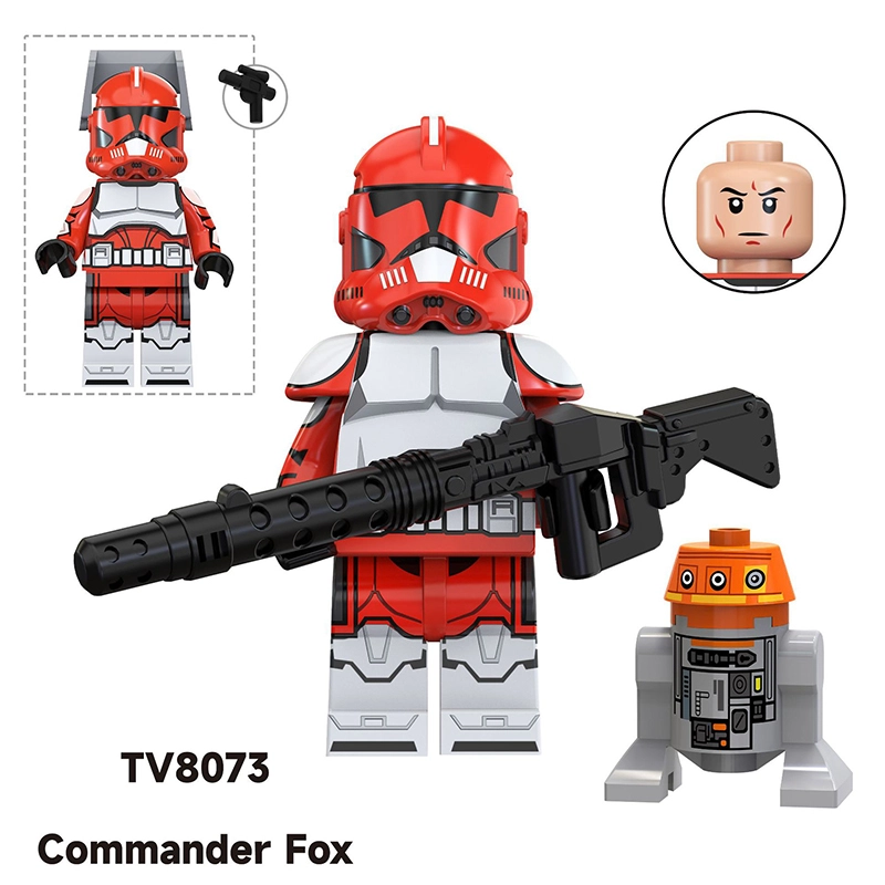 Star Wars Clone Trooper Commander Luke Bricks Luke Kids Bricks Model