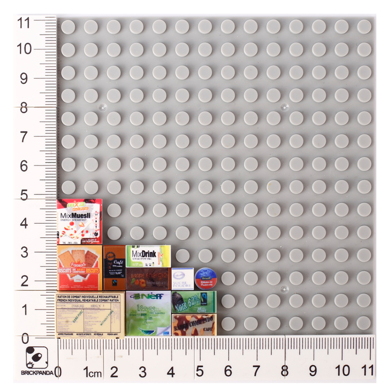 Printed Military Soldier Rations Army Bricks Kids Kits Compatible