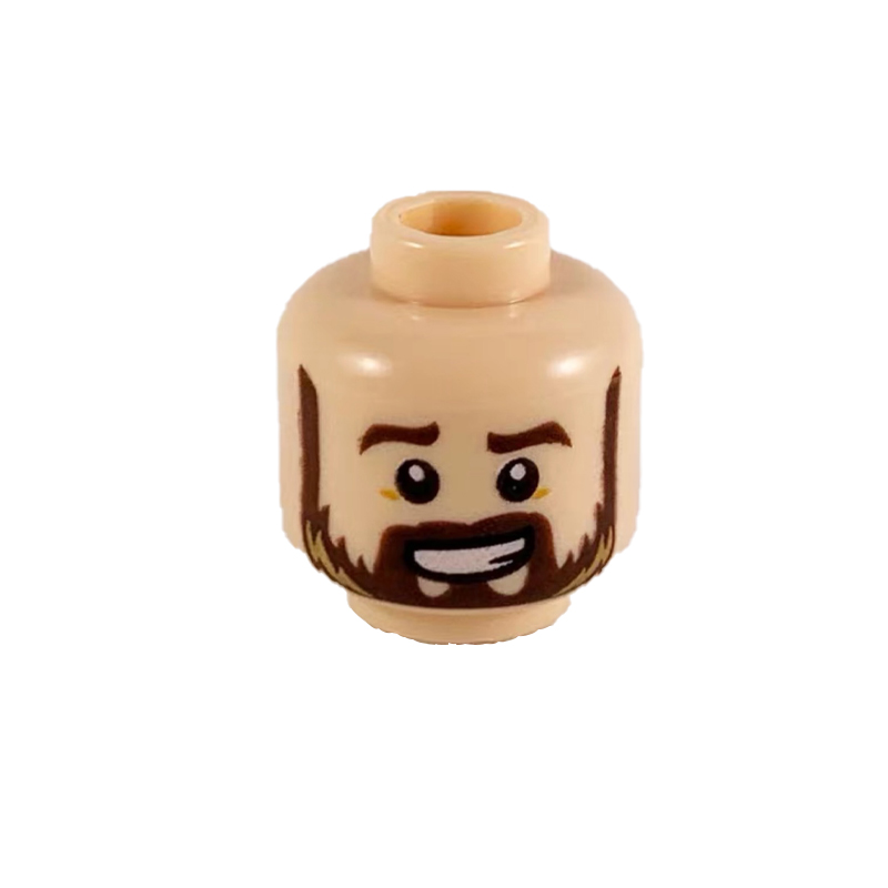 MOC City Minifigures Face Emotion Head Body Parts Building Blocks ...