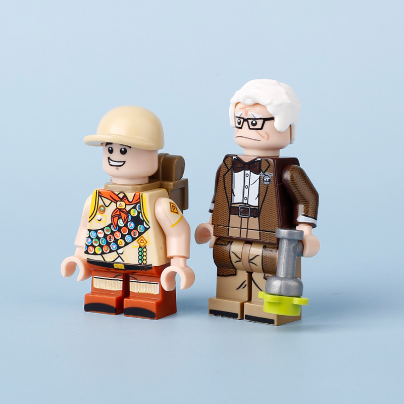Disney Cartoon Movie Russell Bricks Accessories Kids Kits