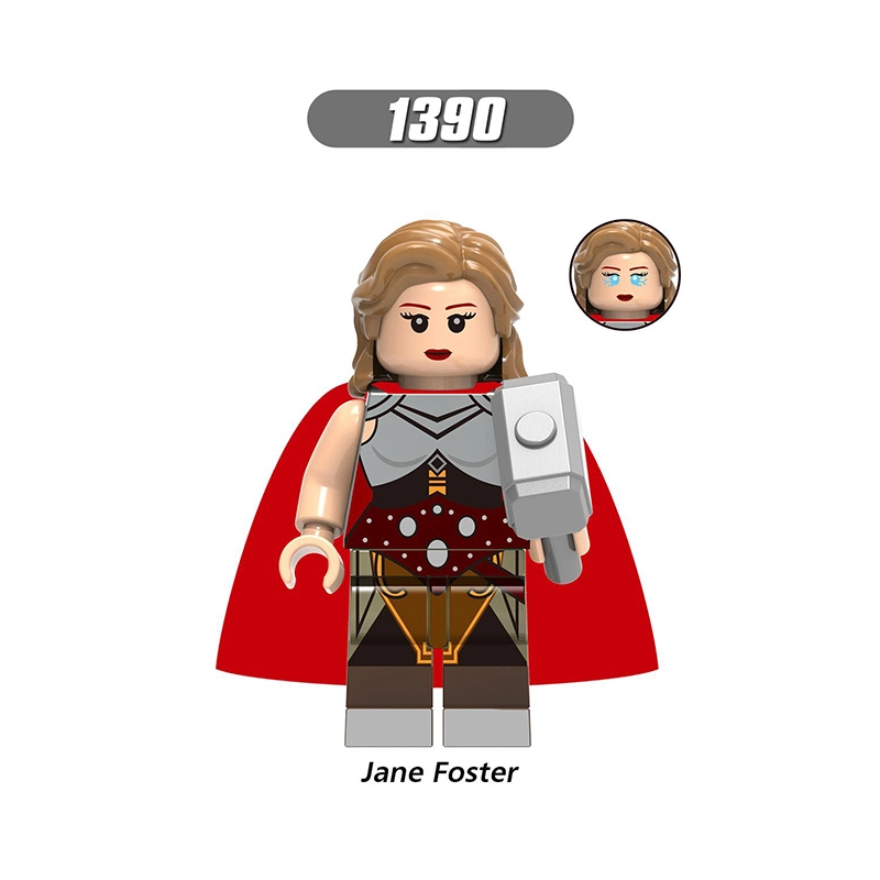 American DC Comics Superhero Thor Minifigs Bricks Spinneret