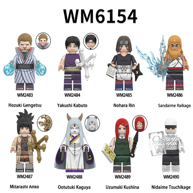 Naruto Series Uzumaki Naruto Ootuki Momoshiki Bricks Kids Kits
