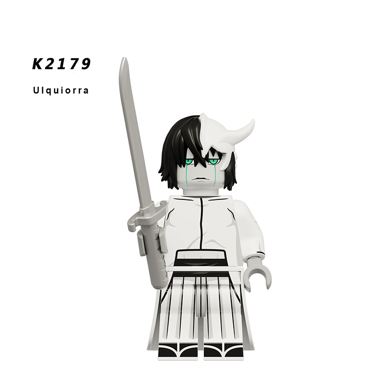 Bleach Anime Zangetsu Mayuri Minifigs Bricks Kids Collection Model Kits